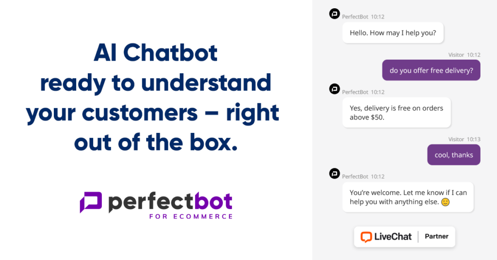 The Top 5 eCommerce Chatbot Providers | PerfectBot